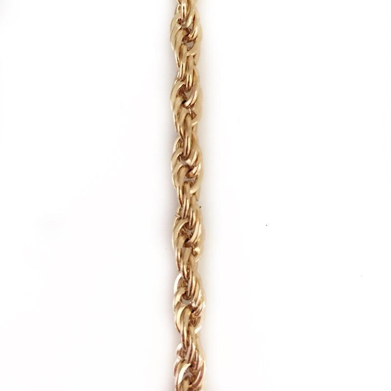 Large Gold Rope Chain by the Inch | Chains by Design